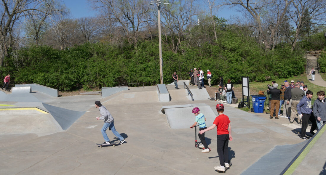 Centennial Park’s new skate park addition, a ‘street-style’ plaza ...